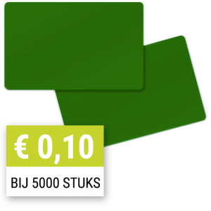 Blanco PVC kaart WIT - PPC B.V. - Wit blanco PVC pasje